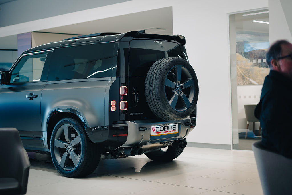 Available Now - Land Rover Defender 90 5.0 V8 Performance Exhausts ...